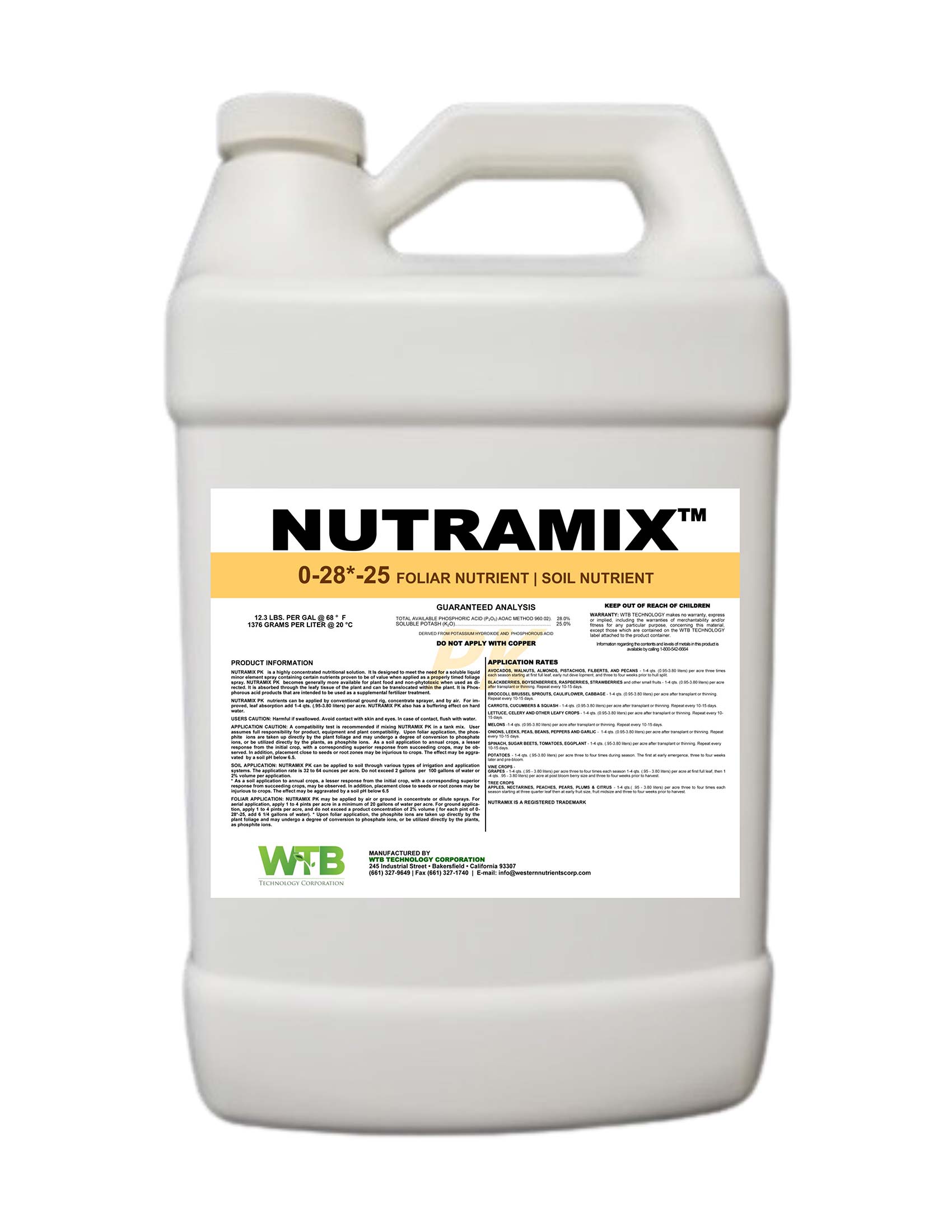 NUTRAMIX Products | Western Nutrients | Crop Protection Co.